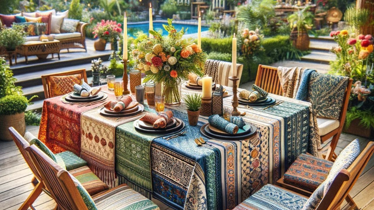 Dine Al Fresco in Style: Practical & Chic Tablecloths for Your Patio