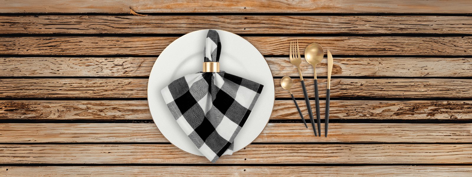 Checkered Napkins | All Cotton And Linen