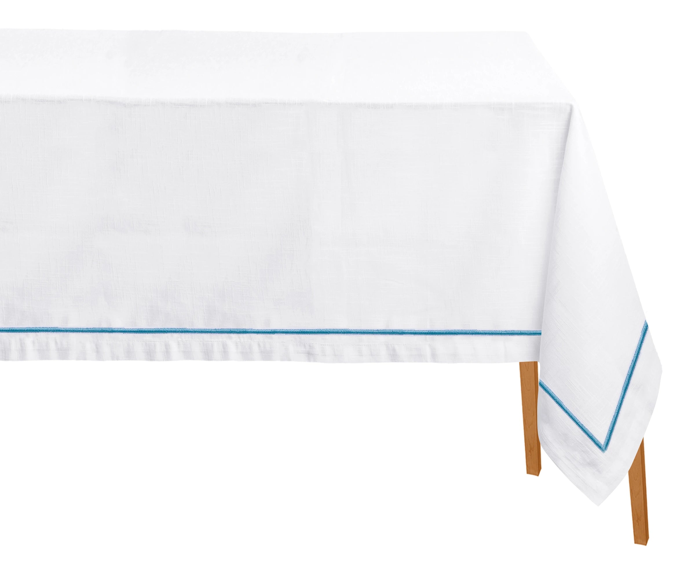 Light Blue Tablecloth | Wedding Tablecloth | Embroidery