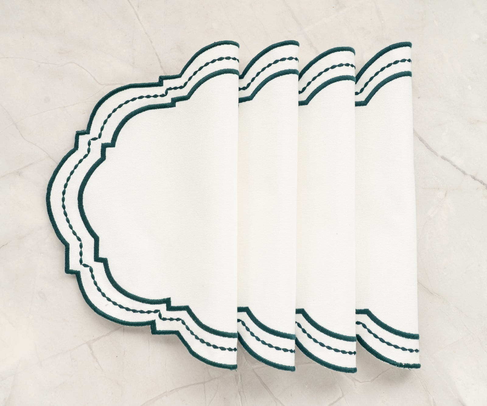 Oval Table Placemats - Oval Table Mats - All Cotton and Linen