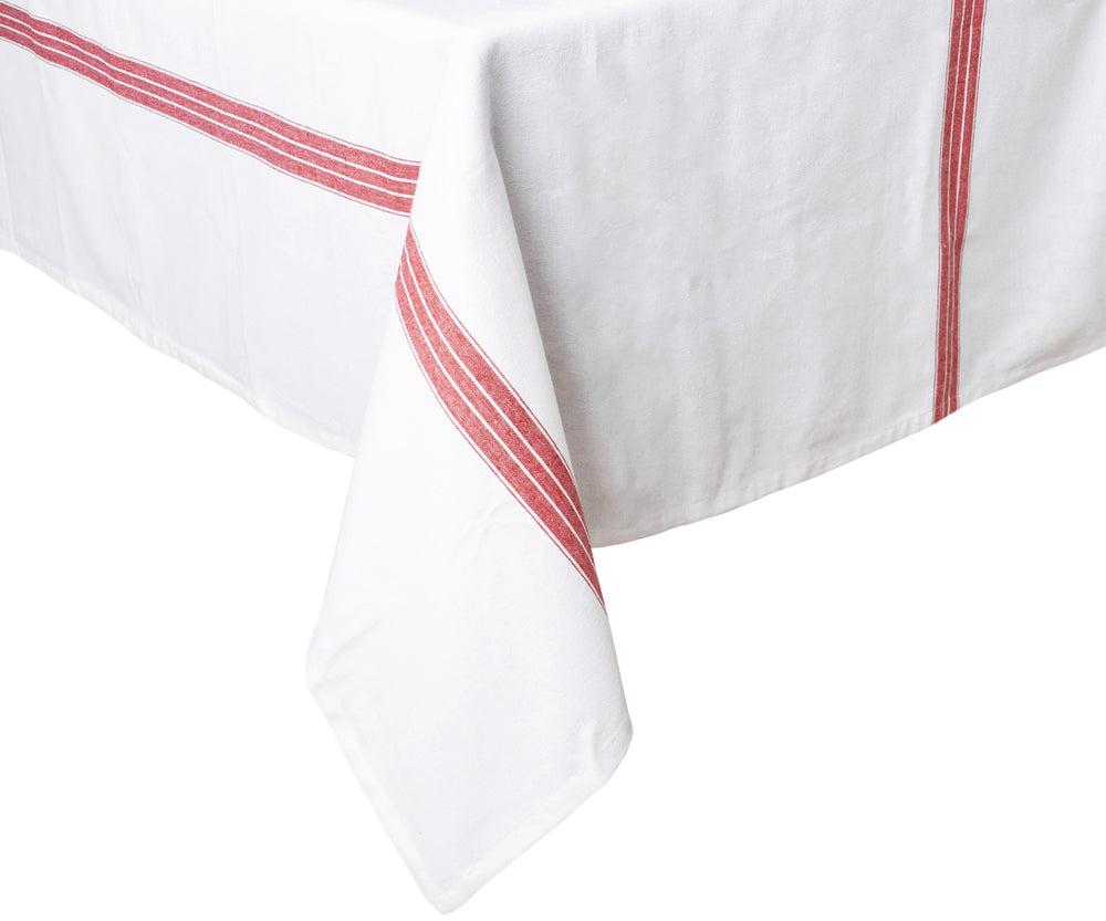 Striped Tablecloth | Cotton Tablecloth | Rectangle Tablecloth