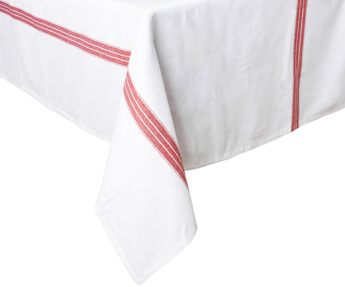 Striped Tablecloth | Cotton Tablecloth | Rectangle Tablecloth
