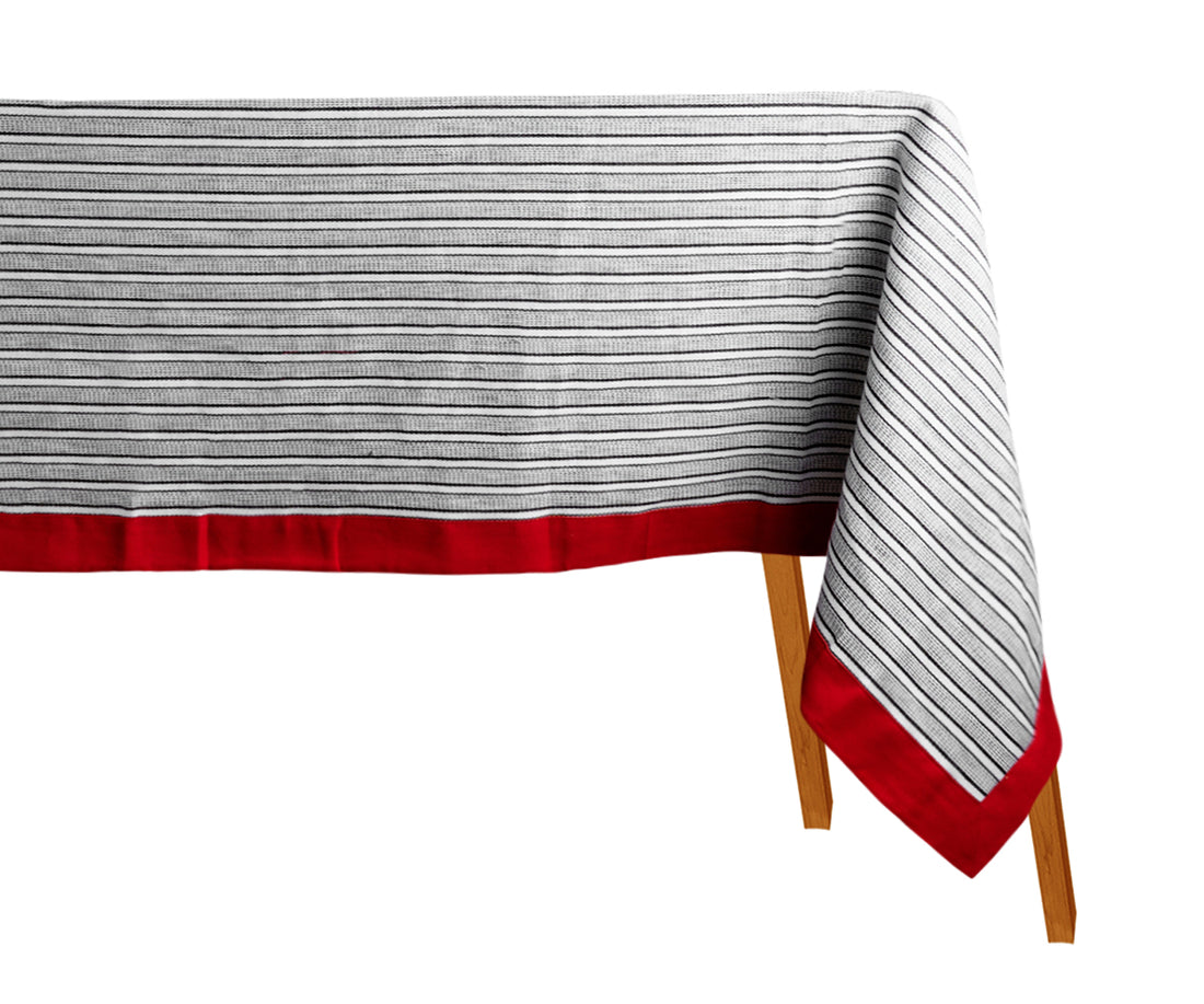 Red Tablecloth | Striped Tablecloth | Red Tablecloths