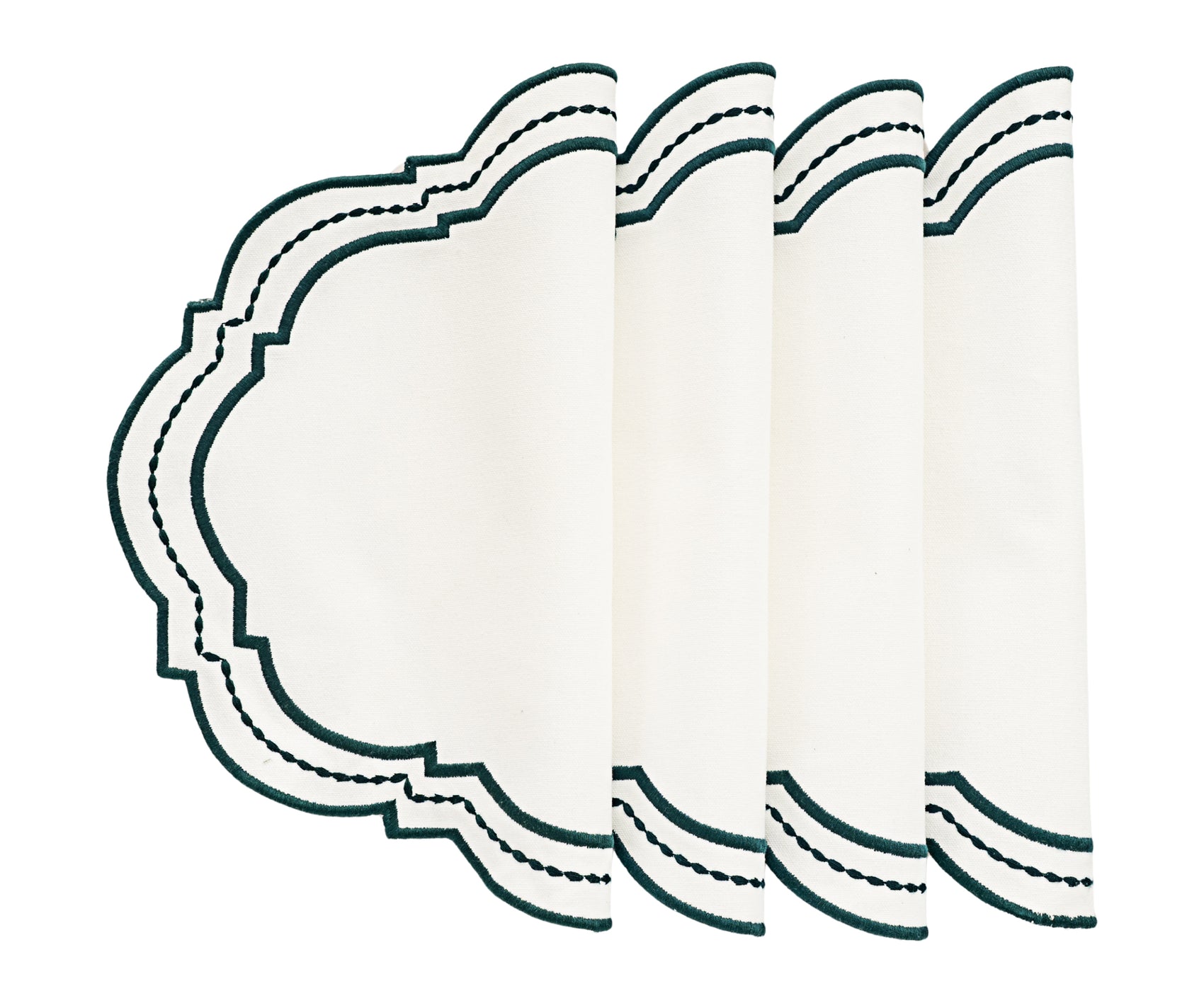 Oval Table Placemats - Oval Table Mats - All Cotton and Linen