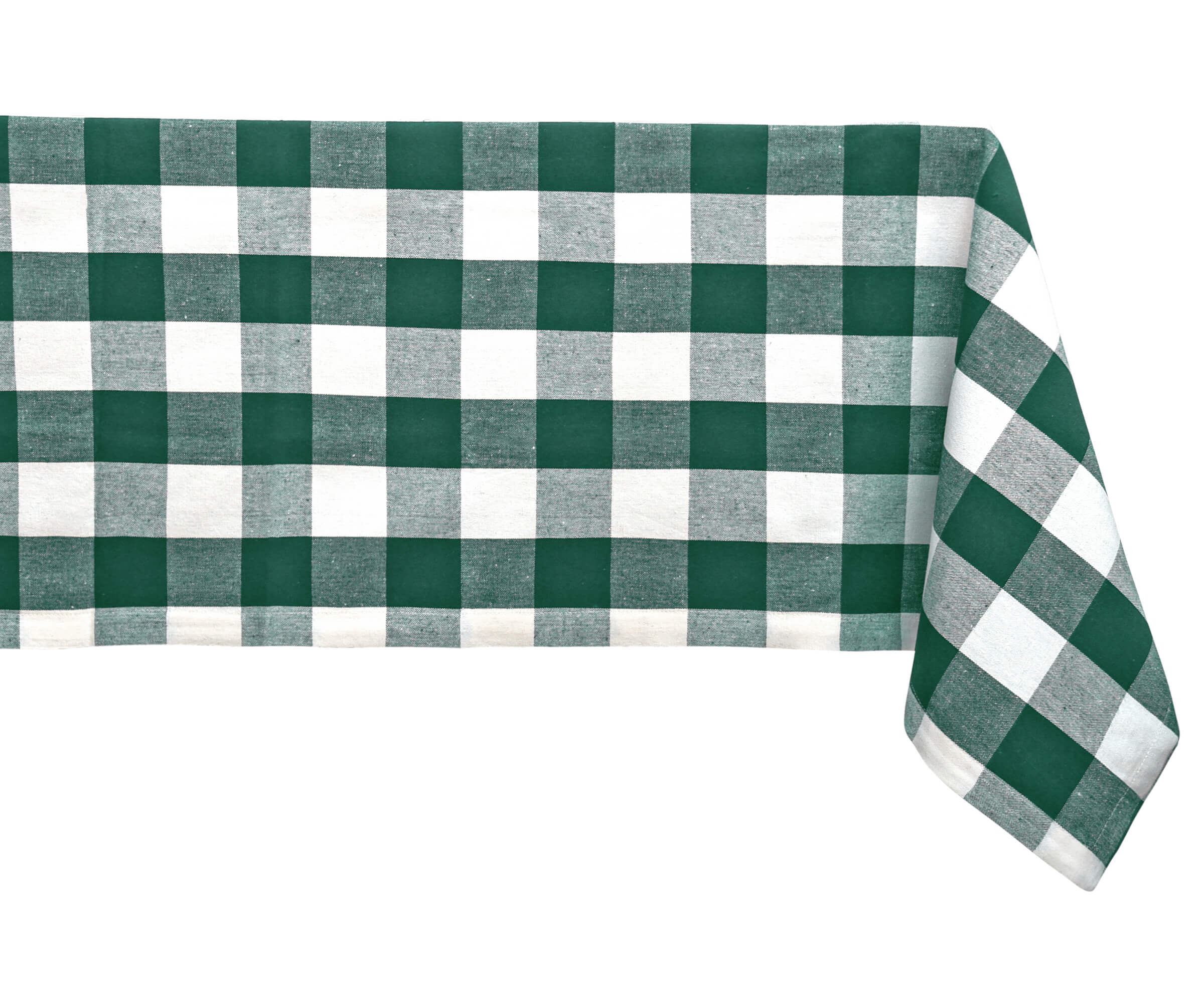 Green Cloth Tablecloth | Green and White Checked Tablecloth